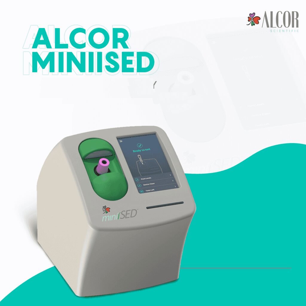 Alcor miniiSED ESR Erythrocyte Sedimentation Rate | ferusmedical.com