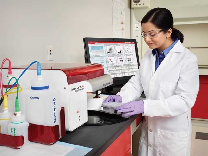 BD Accuri C6 Plus Flow Cytometer: Compact, Reliable Research Tool